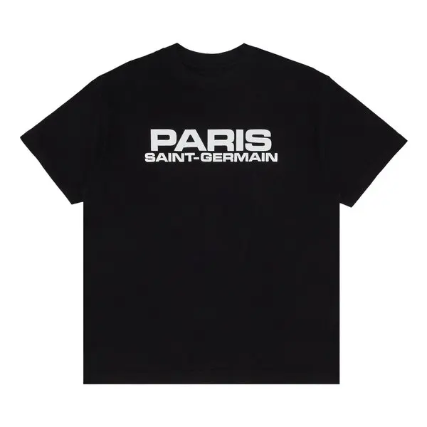 PARIS SAINT-GERMAIN Exclusive Block Logo T-shirt - Black