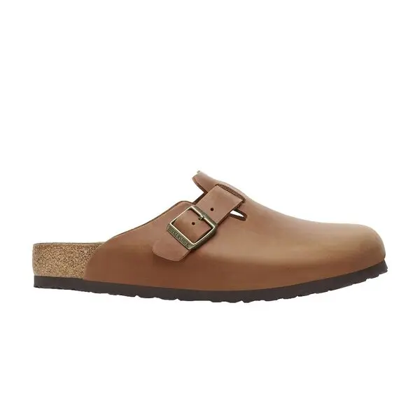BIRKENSTOCK Boston Oiled Leather Clogs