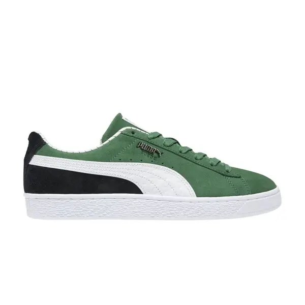 PUMA Pinstripe Sports Club X Suede Sneakers - Green
