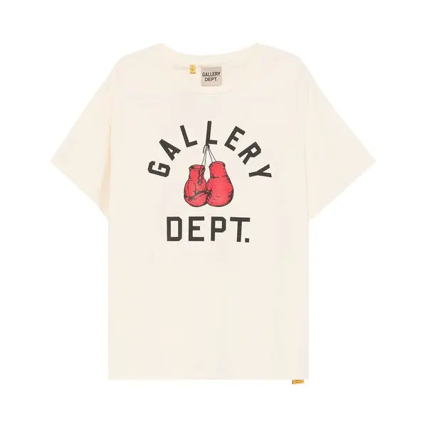 GALLERY DEPT. Boxing Merch Tee - Cream