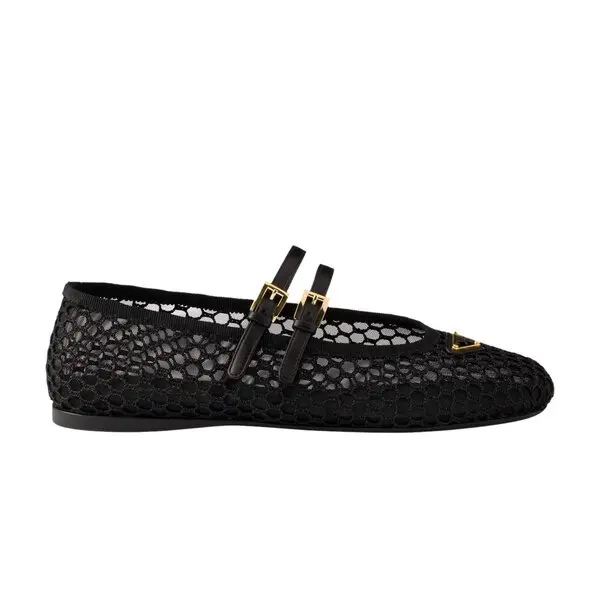Prada Mesh Ballerinas