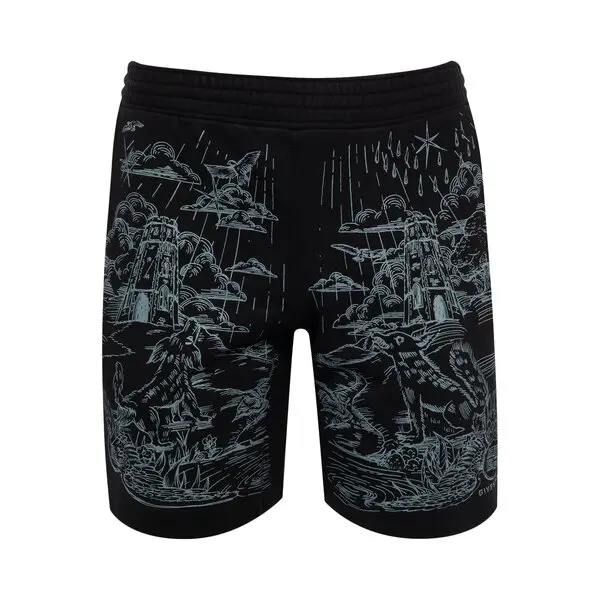 Givenchy Printed Board Shorts