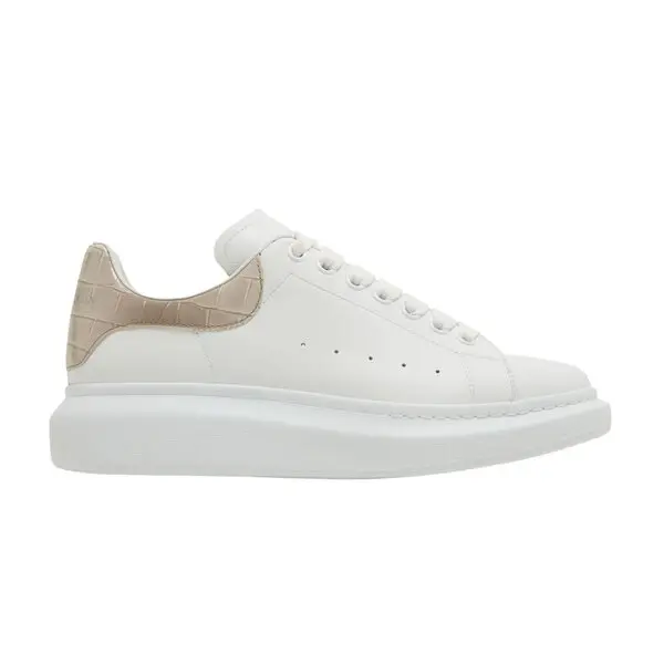 Alexander McQueen Oversized Sneaker With Croc Effect