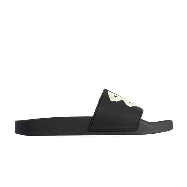 Balenciaga Pool Slides With Logo - Black