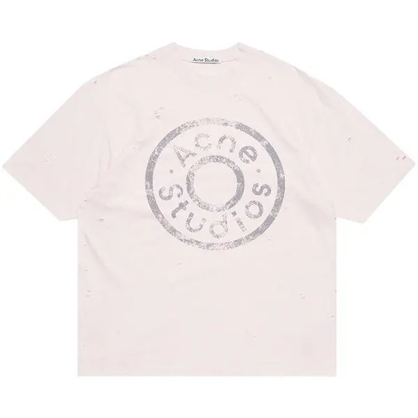 Acne Studios Button Logo Tee