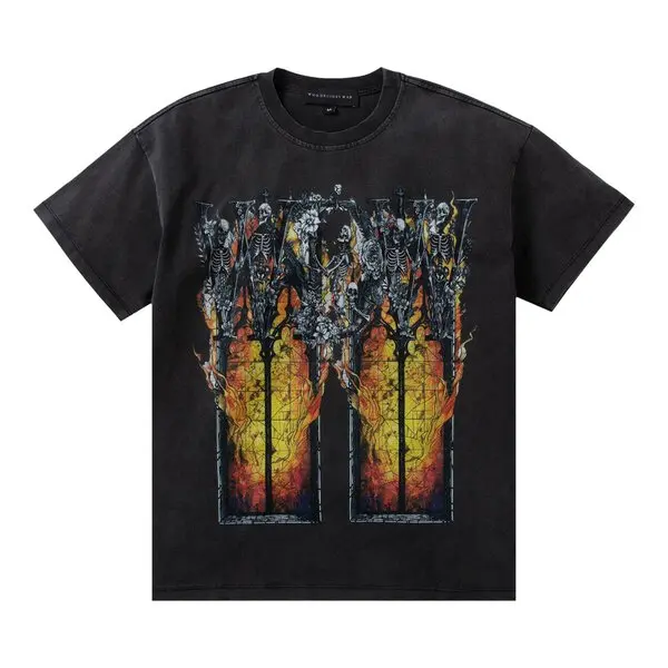 WHO DECIDES WAR Ember Chapel Short-sleeve T-shirt