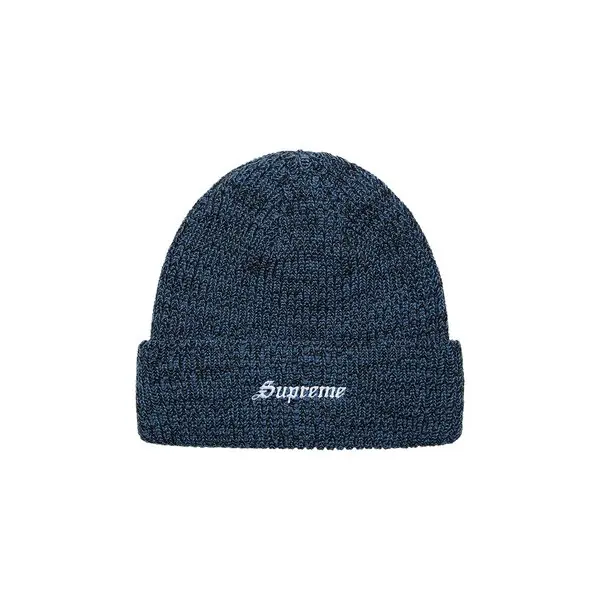 Supreme Twisted Loose Gauge Beanie - Blue