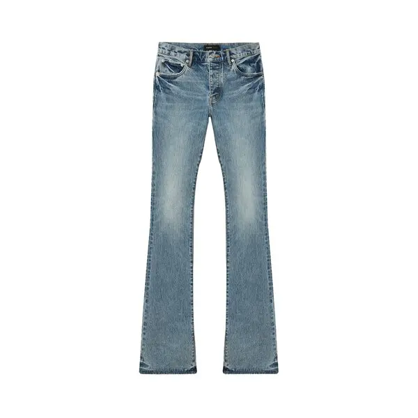 PURPLE BRAND Super Stack Flare Jeans