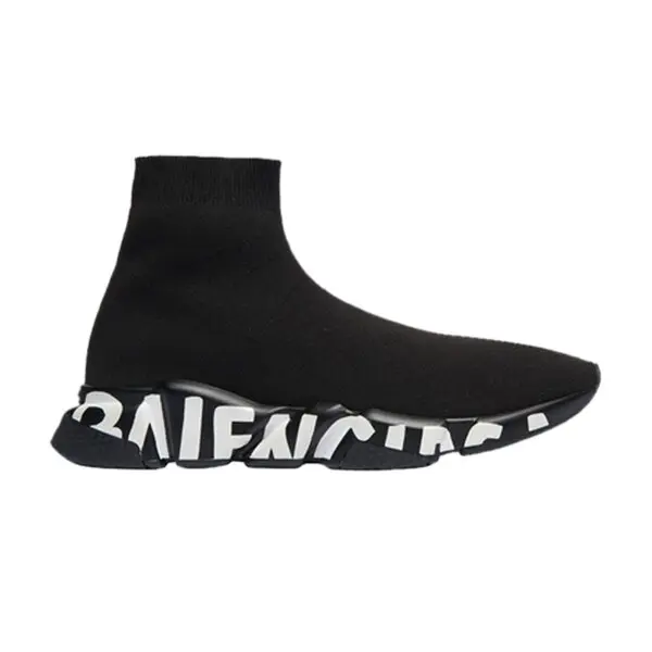 Balenciaga Speed Trainer Graffiti - Black