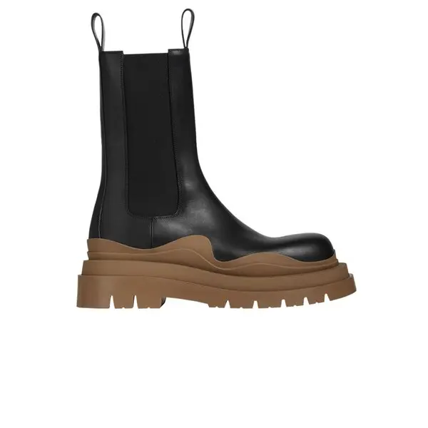 Bottega Veneta Tire Jute Boots - Black