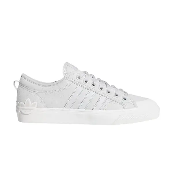 Adidas Nizza Oversize Heel Logo Sneakers - Grey
