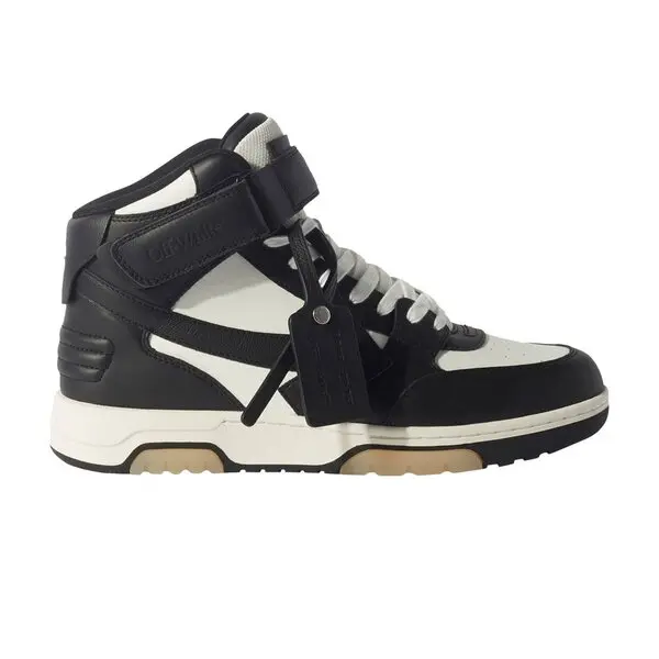 Off-White Out Of Office Mid Sneakers - Black