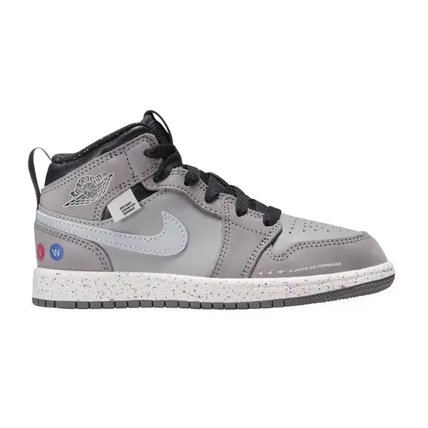 JORDAN 1 Mid Wings Ps 'nyc Subway - Grey