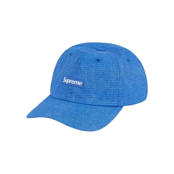 Supreme Faded Ripstop 6-panel - Blue