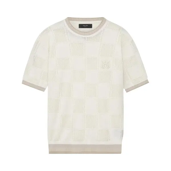 Amiri Checkered T-shirt