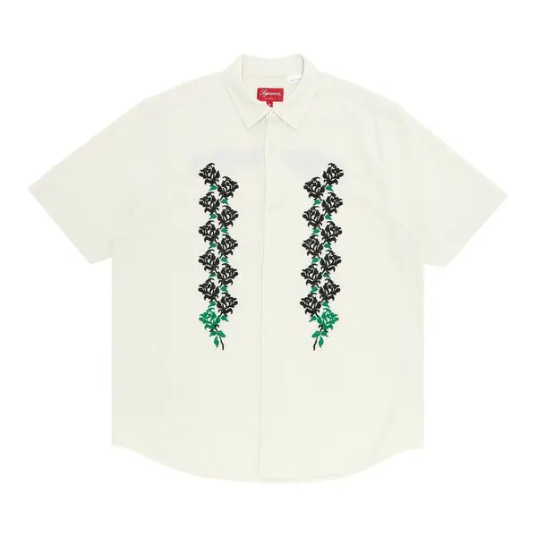 Supreme Needlepoint Short-sleeve Shirt