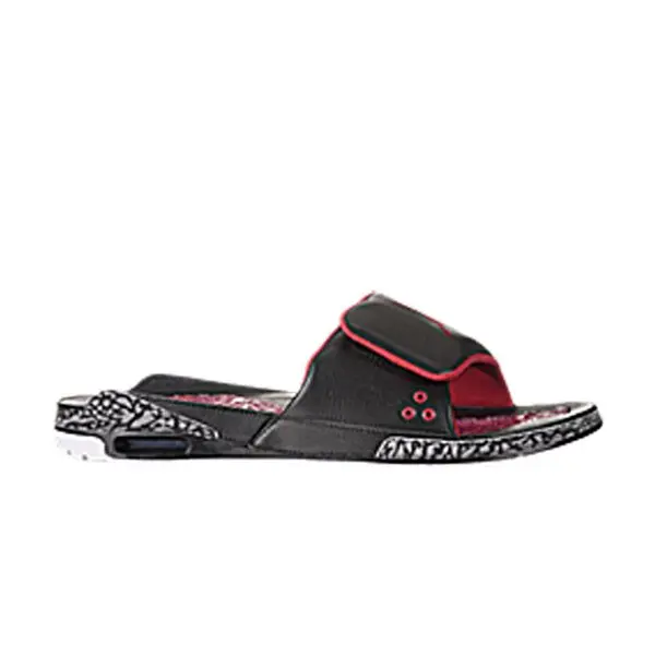 JORDAN 3 Slides - Black