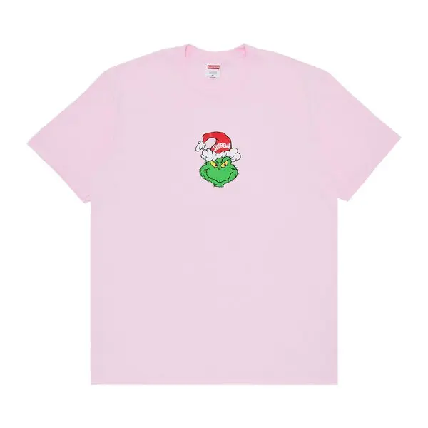 Supreme Grinch Tee - Pink