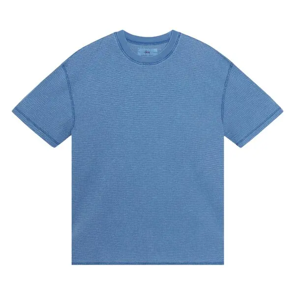 StÜssy Pigment Dyed Short-sleeve Thermal - Blue