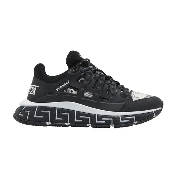 Versace Trigreca Sneakers - Black