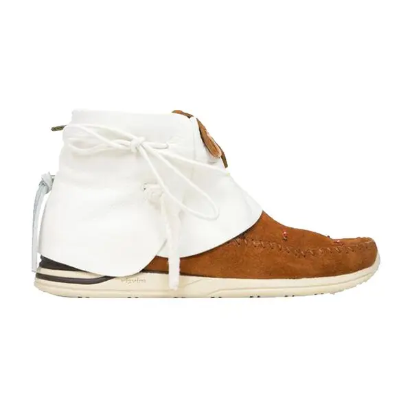Visvim Fbt Lhamo Coyote-folk Sneakers - Brown