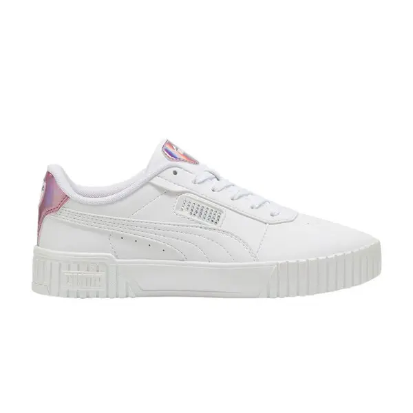 PUMA Carina 2.0 Girlpower Iridiscent Sneakers - White
