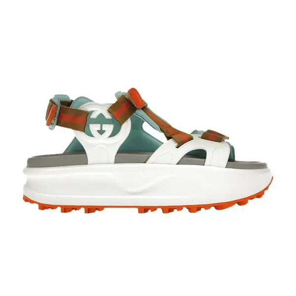 Gucci Platform Sandals - White