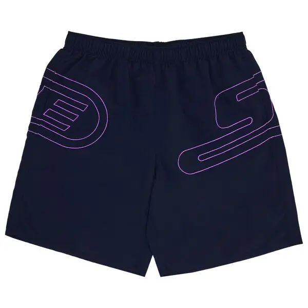 Supreme Big Logo Nylon Short - Blue