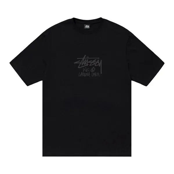StÜssy Laguna Usa Tee - Black