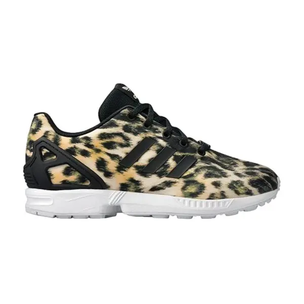 Adidas Zx Flux J Leopard Sneakers