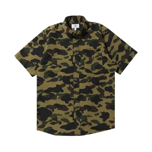 A BATHING APE 1st Camo Button-down Shirt
