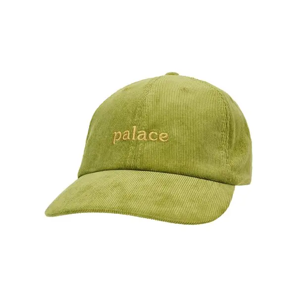 PALACE Washed Cord 6-panel Cap - Green