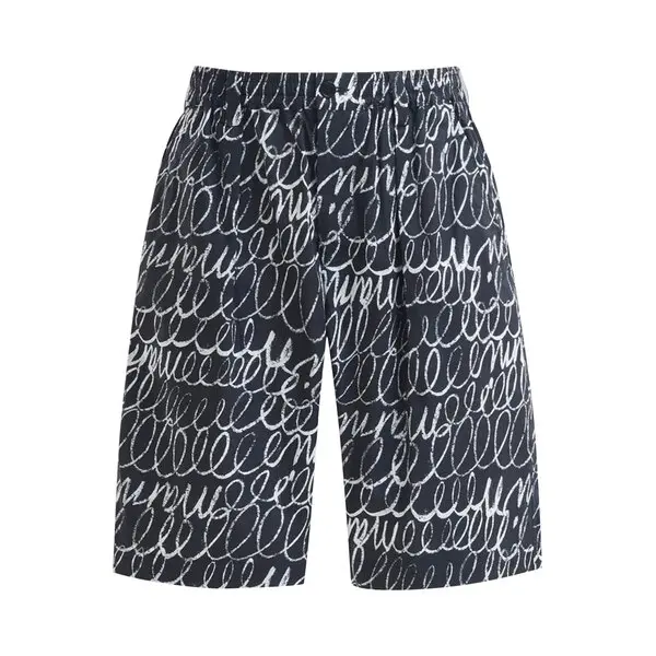 Marni Drawstring Bermuda Pants