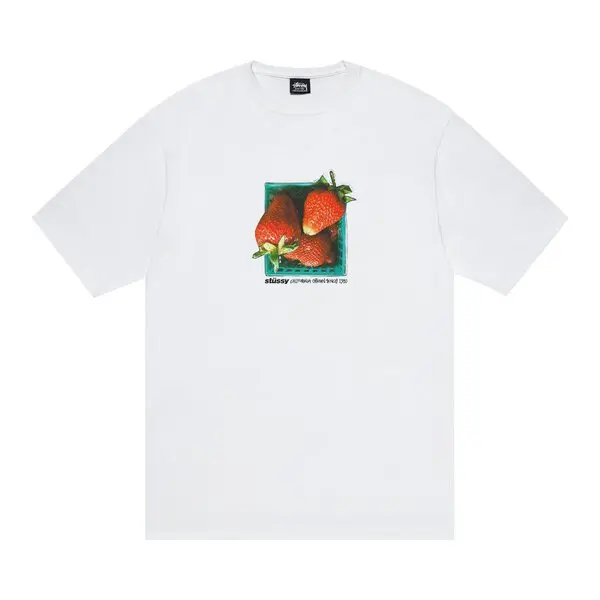 StÜssy Berries Tee - White