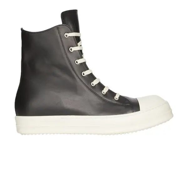 Rick Owens Edfu High Top Sneakers - Black