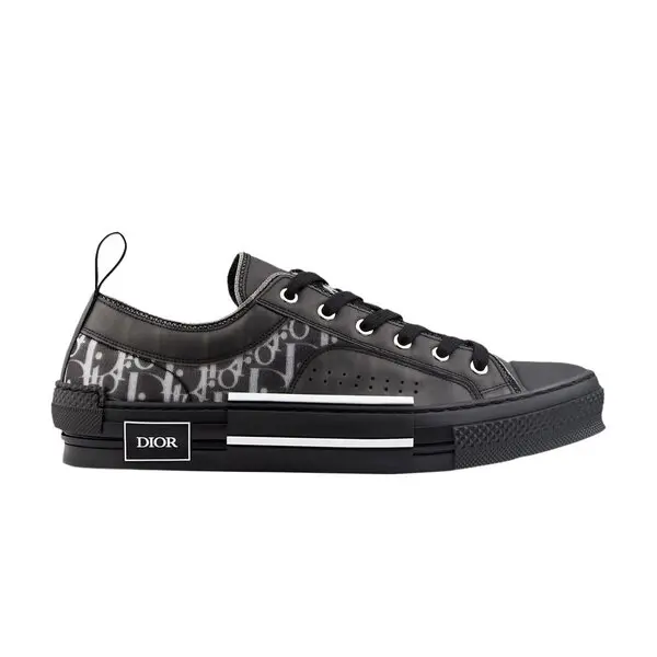Dior B23 Low Oblique Sneakers - Black