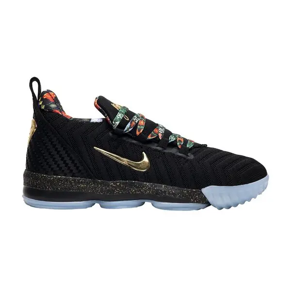 Nike Lebron 16 Kc Ps Watch The Throne Sneakers - Black