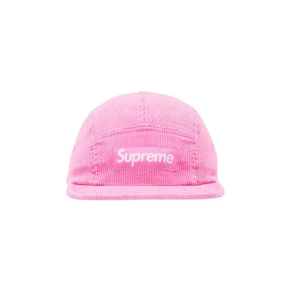 Supreme Corduroy Cap - Pink