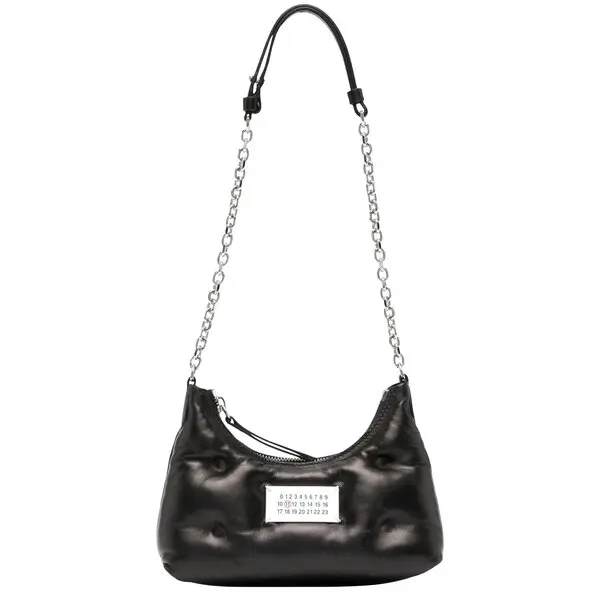 MAISON MARGIELA Quilted Nappa Glam Slam Hobo Micro Shoulder Bag