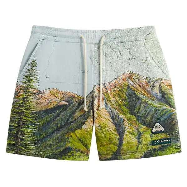 Kith Big Sur Fleece Short - Multicolor