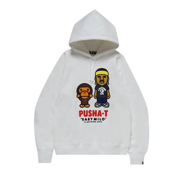 A BATHING APE X Pusha-t Baby Milo Pullover Hoodie