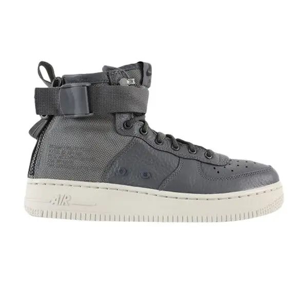 Nike Sf Air Force 1 Mid Gs - Grey
