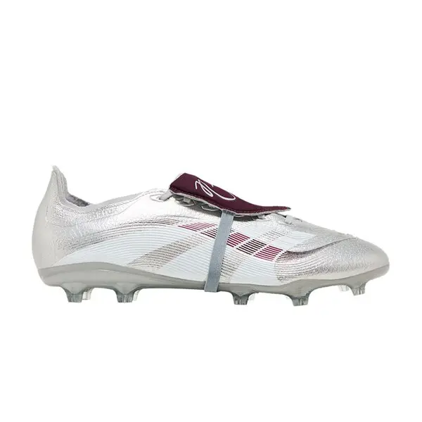 Adidas Jude Bellingham X Predator 24 League Foldover Tongue Fg Mg 'chrome Dream - Silver