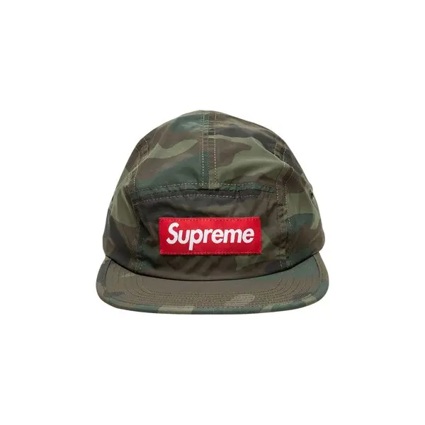 Supreme Reflective Camo Camp Cap - Green