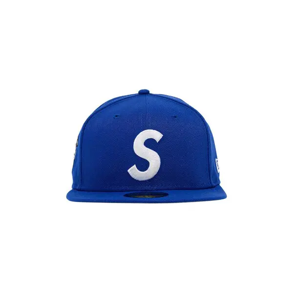 Supreme Screwball S Logo New Era Cap - Blue