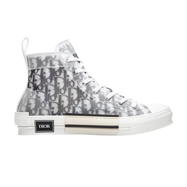 Dior B23 High Top Sneakers - White