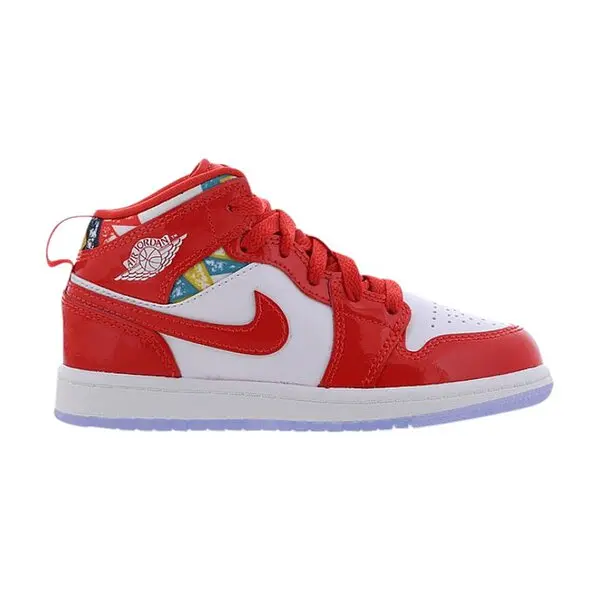 JORDAN 1 Mid Se Ps Sneakers - Red