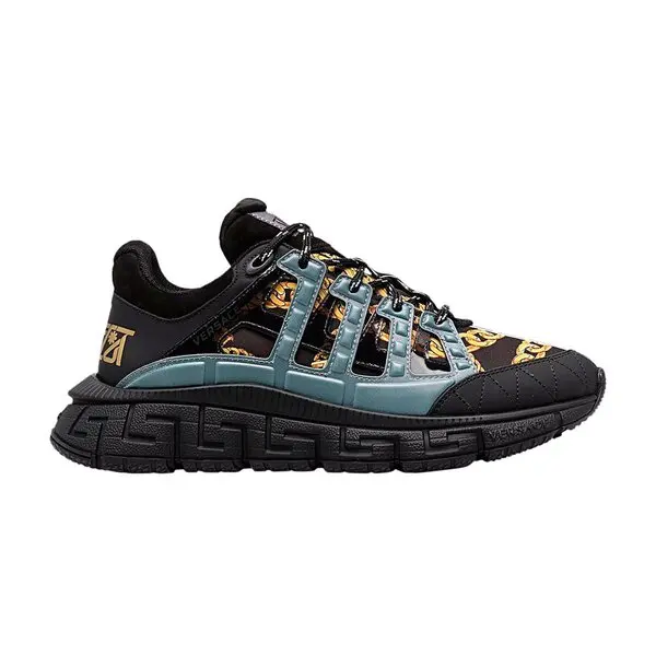 Versace Trigreca Sneakers - Black