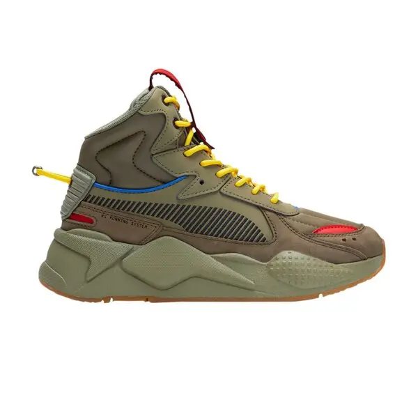 PUMA Rs-x Mid Militia Jr Sneakers - Green