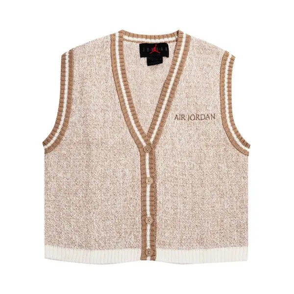 JORDAN Knit Vest - White